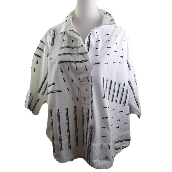 Snapdragon & Twig | Tops | Snapdragon Twig Top Women Small Art To Wear ...